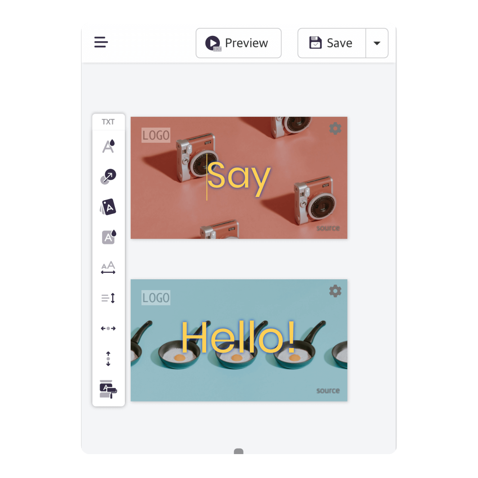 Free Kinetic Typography Video Maker | tyle