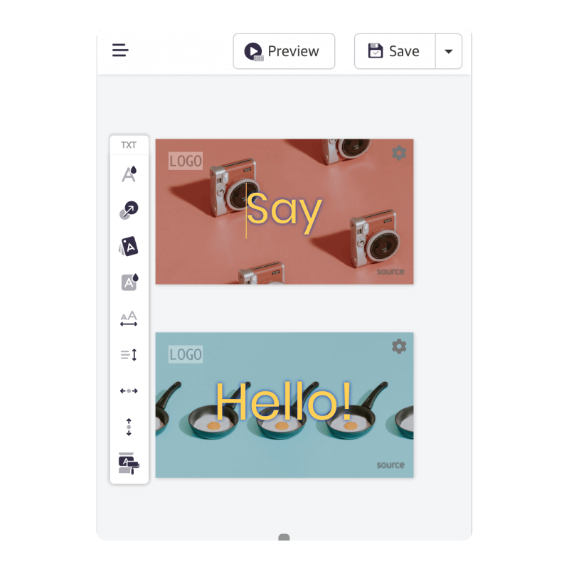 Free Kinetic Typography Video Maker | tyle